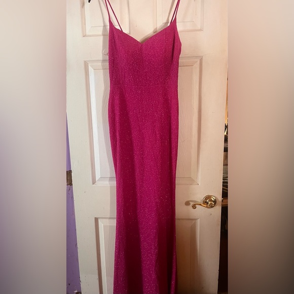Windsor | Dresses | Windsor Pink Sparkle Prom Dress | Poshmark